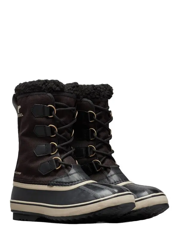 Sorel 1964 Pac™ Nylon Waterproof Boots - Black/ Ancient Fossil