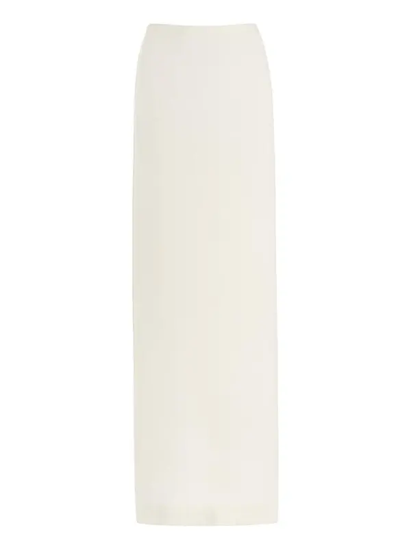 Eterne Emma Jersey Maxi Skirt - Neutral