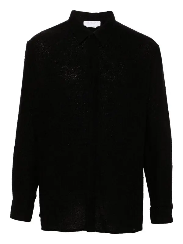 Gabriela Hearst Nicolas Wool Shirt - Black