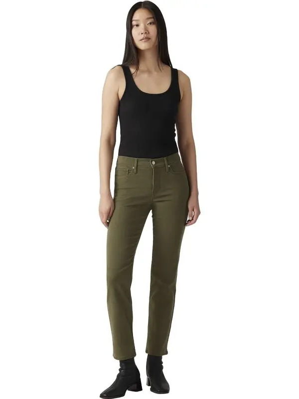 LEVI'S 314 Shaping Straight Jeans - Olive Night