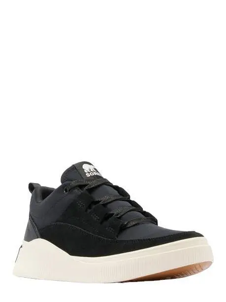 Sorel Out N About Iv Waterproof Sneaker - Black/gum 2