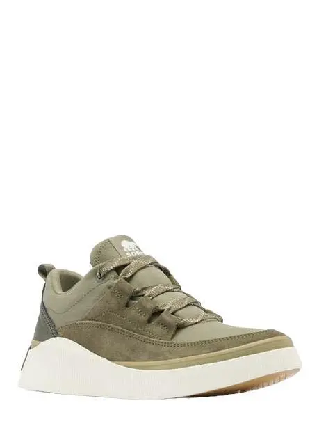 Sorel Out N About Iv Waterproof Sneaker - Stone Green/ Chalk