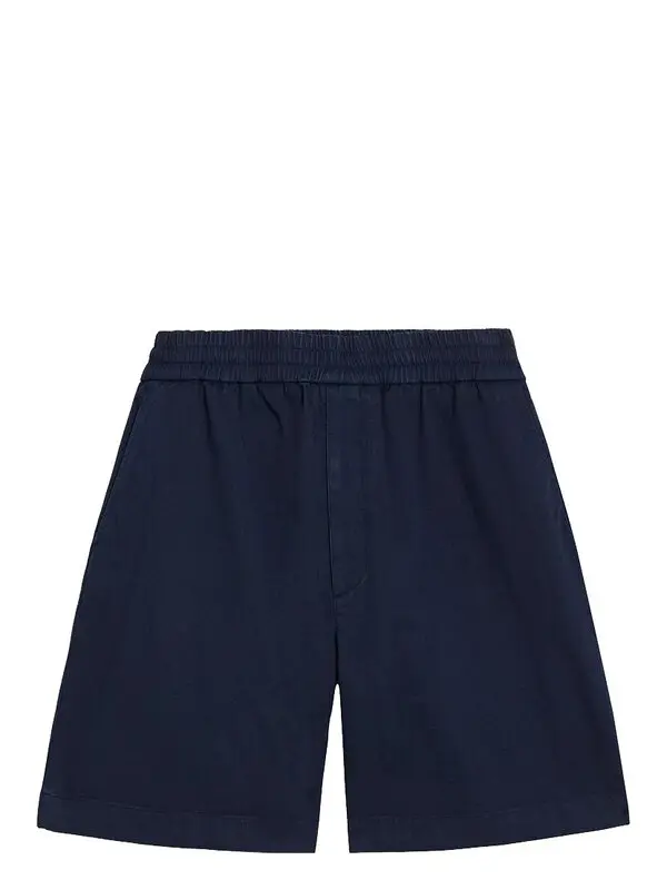 Acne Studios Cotton-blend Twill Shorts - Navy