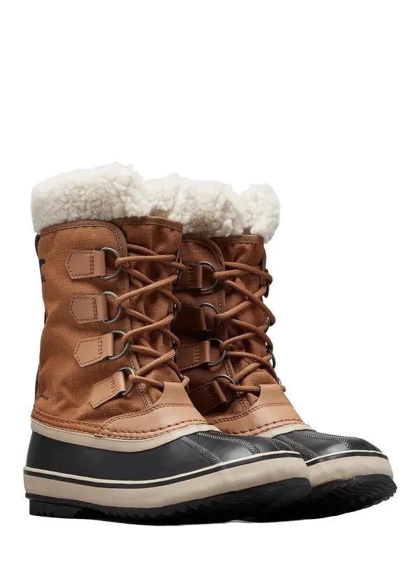 Sorel Winter Carnival Waterproof Boots - Camel Brown