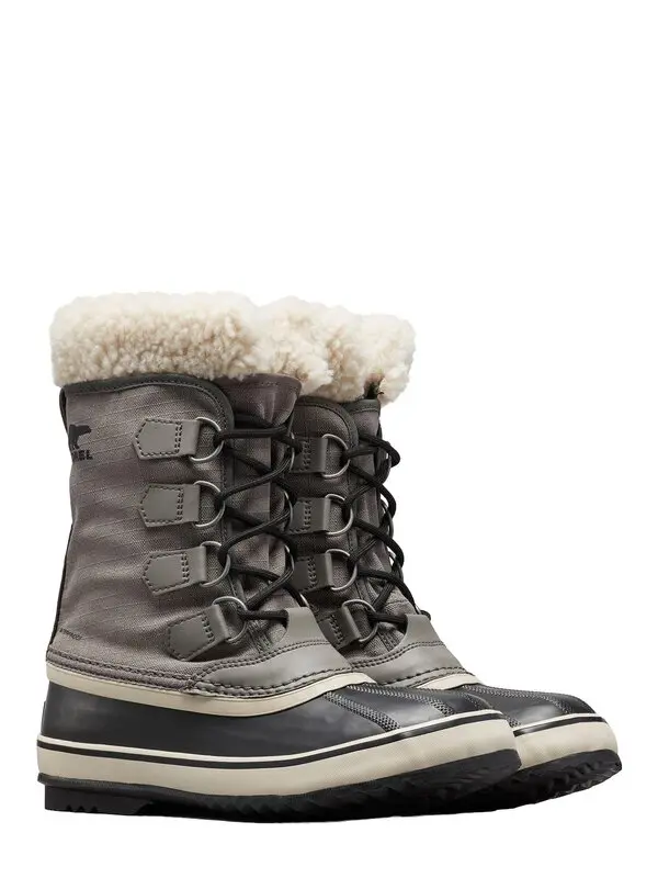 Sorel Winter Carnival Waterproof Boots - Quarry/ Black