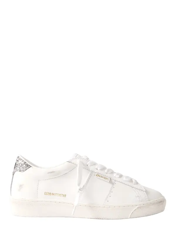 GOLDEN GOOSE Matchstar Leather Sneakers - White