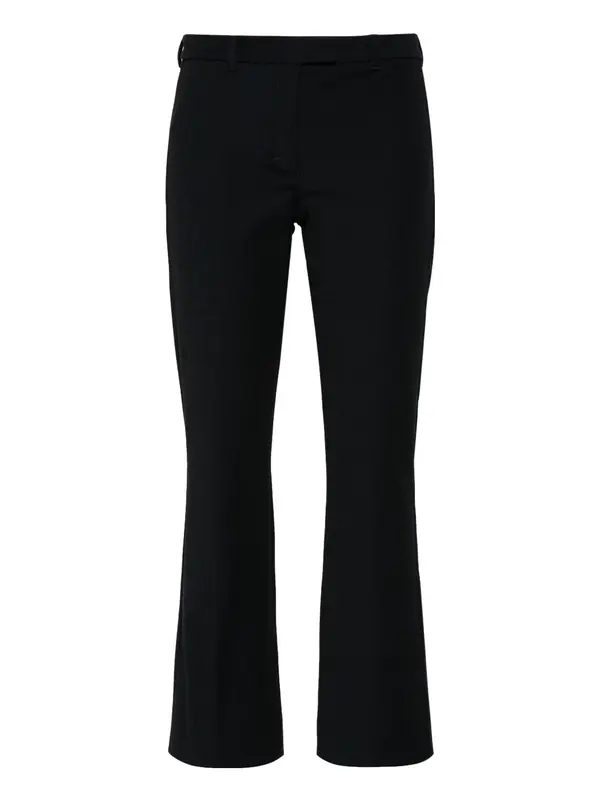 Max Mara Slim-fit Twill Trousers - Blue