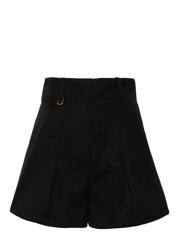 Jacquemus Le Short Bari High-waisted Shorts - Black