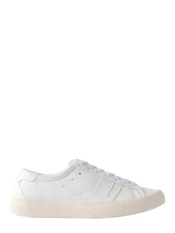 Golden Goose Yatay Faux Leather Sneakers - White