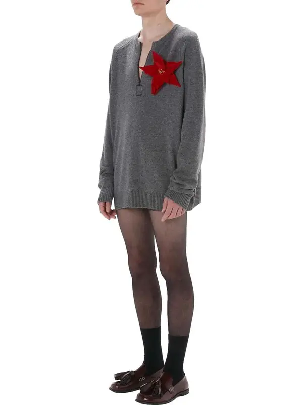 JW Anderson Crew-neck Jumper - Grey