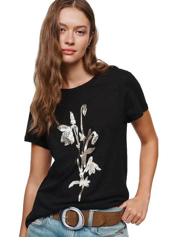Sanctuary The Perfect T-shirt - Chrome