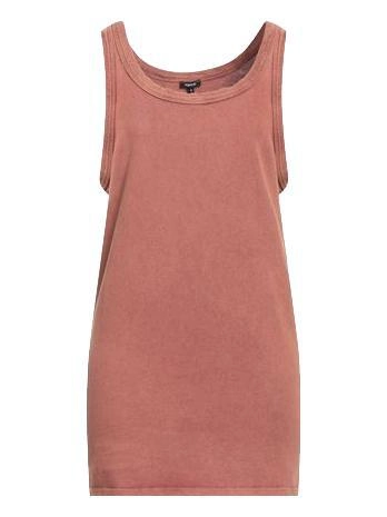Aspesi Cotton Jersey Tank Top - Rust