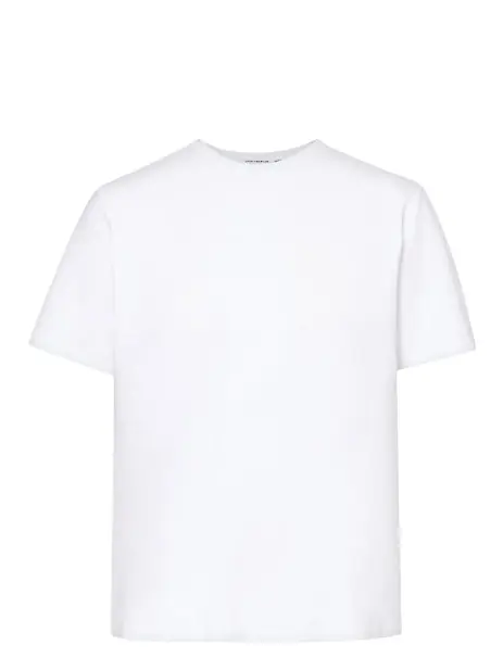 Good American Regular-fit Cotton-jersey T-shirt - White001