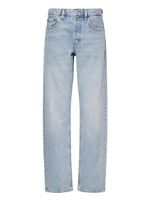 FRAME The Straight Regular-fit Stretch-denim Jeans - Jefferson