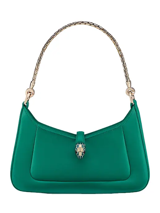 BVLGARI Serpenti Baia Small Shoulder Bag - Green