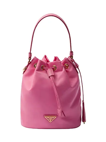 Prada Re-edition 1978 Re-nylon Mini Bucket Bag - Pink