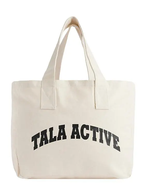 TALA Active Cotton Tote - Neutral