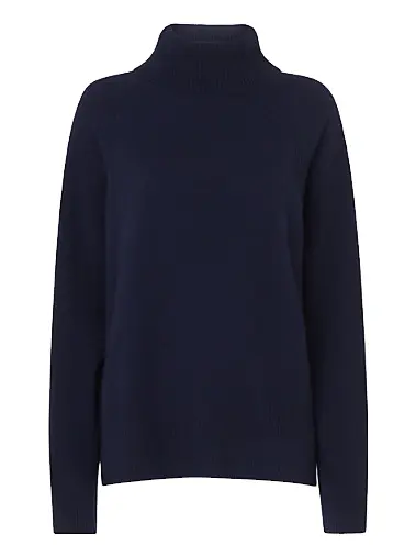 Whistles Relaxed-fit Cashmere Jumper - Navy