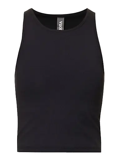 Vuori Mudra Stretch-jersey Top - Black