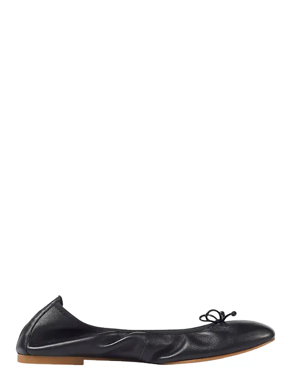 LK BENNETT Trilly Patent Leather Ballerina Flats - Bla-black