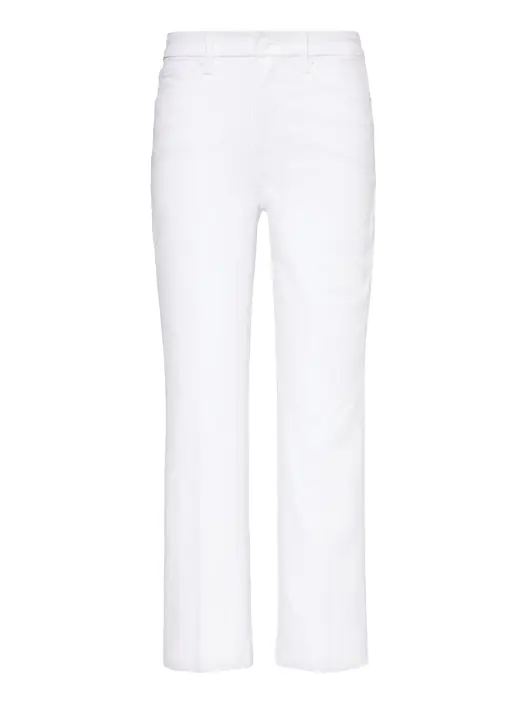Good American Good Legs Straight-leg Mid-rise Jeans - White037