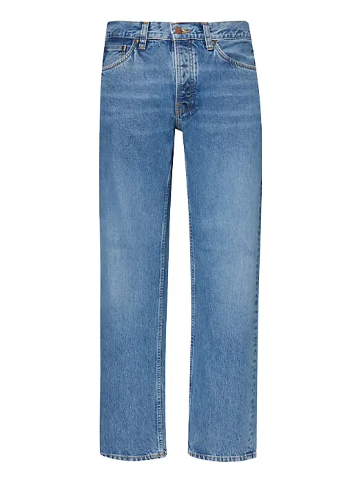 Nudie Jeans Rad Rufus Regular-fit Straight-leg Jeans - Indigo Blues