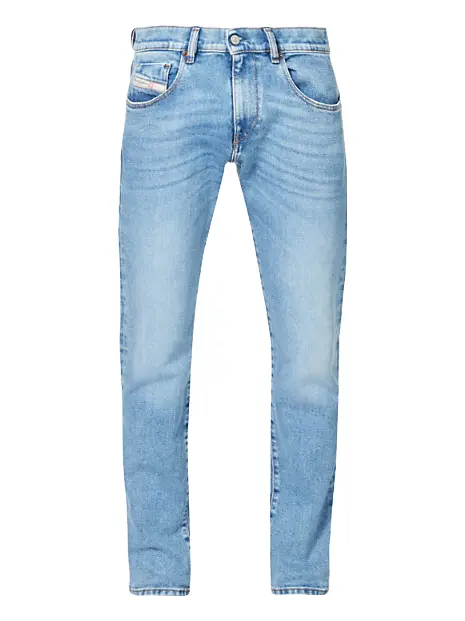 Diesel D-strukt Slim-fit Stretch-denim Jeans - Blue