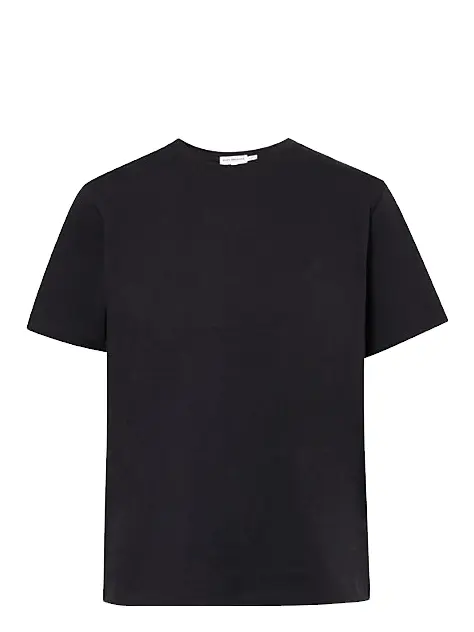 Good American Heritage Regular-fit Cotton-jersey T-shirt - Black001