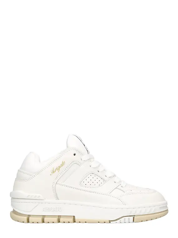 Axel Arigato Area Lo Brand-patch Mid-top Trainers - White/oth