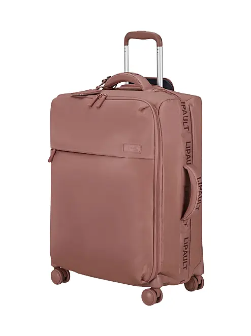 LIPAULT Plume Medium-trip 63cm Woven Suitcase - Rosewood