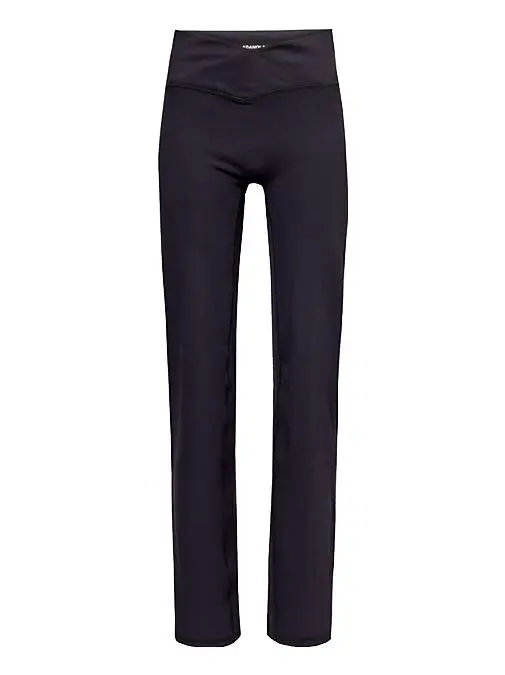 ADANOLA Ultimate Wrap-over Yoga Trousers - Black
