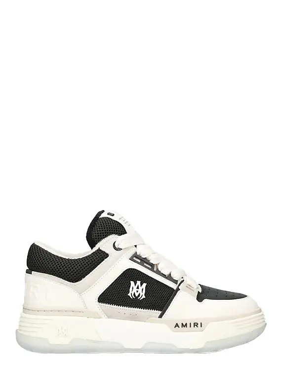 Amiri Ma-1 Leather Low-top Trainers - White/blk