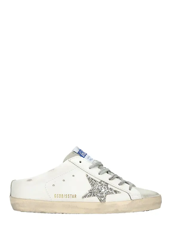 GOLDEN GOOSE Super-star Sabot 81194 Leather Trainers - White/oth