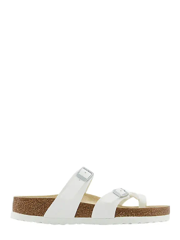BIRKENSTOCK Mayari Faux-leather Sandals - White