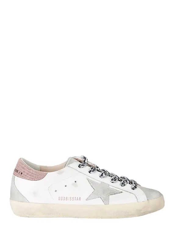 GOLDEN GOOSE Super-star Leather Low-top Trainers - White/comb