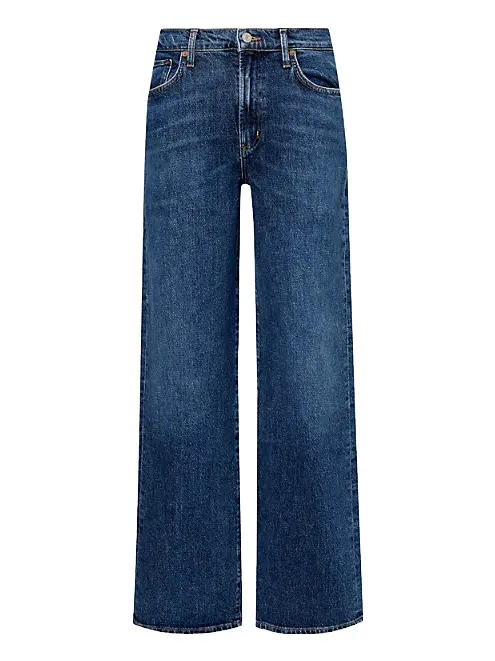 AGOLDE Harper Straight-leg Mid-rise Jeans - Tempo