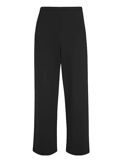 Whistles Wide-leg High-rise Trousers - Black