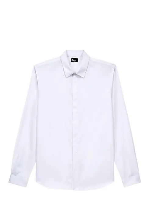 The Kooples Regular-fit Cotton Shirt - White