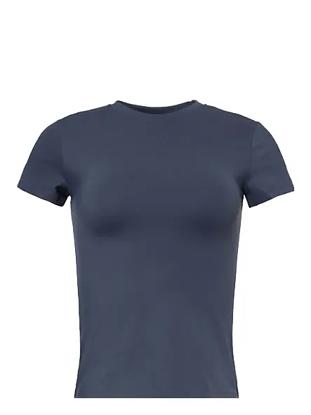 ADANOLA Stretch-jersey T-shirt - Midnight Blue
