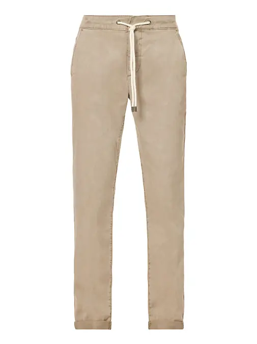 Paige Fraser Slim-fit Stretch-woven Trousers - Vint Coastal Beige