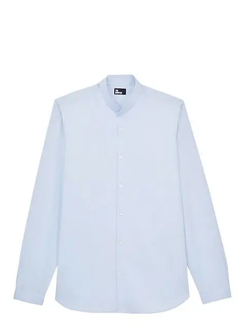 The Kooples Slim-fit Cotton Shirt - Blu03