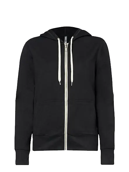 Vuori Halo Zip-up Hoody - Black Heather