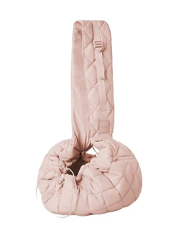 MAXBONE Quilted Woven Sling Dog Carrier - Light Camel