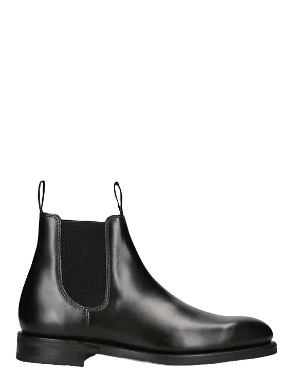 LOAKE Emsworth Leather Chelsea Boots - Black