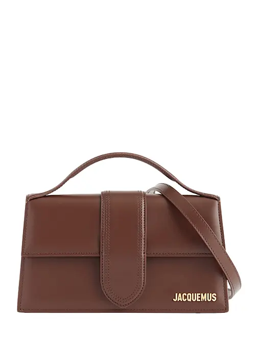 Jacquemus Le Grand Bambino Leather Top-handle Bag - Brown