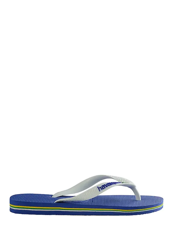 Havaianas Brasil Logo Flip-flops - Marine Blue