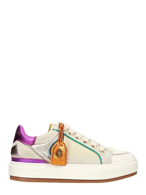 Kurt Geiger Southbank Panelled Leather Low-top Sneakers - Other