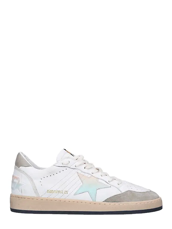 GOLDEN GOOSE Ballstar Iridescent-start Leather Low-top Sneakers - Other