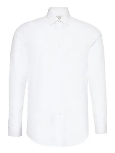 Paul Smith Darted Slim-fit Cotton Shirt - White