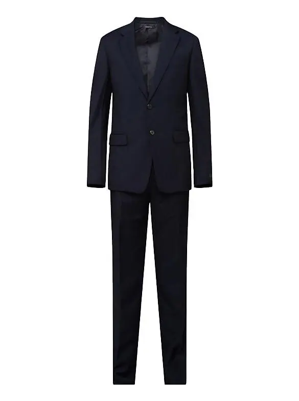 Prada Single-breasted Slim-fit Wool Suit - Black